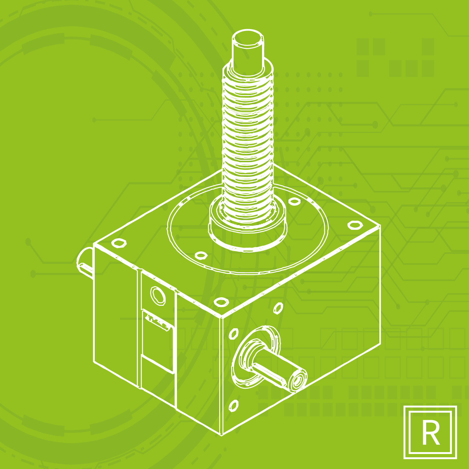 R-Trapezgewinde GSZ-Serie Hubgetriebe - ZIMM